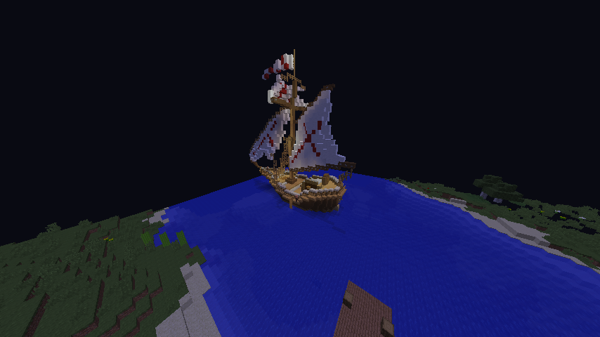 Ship + Schematic Minecraft Map