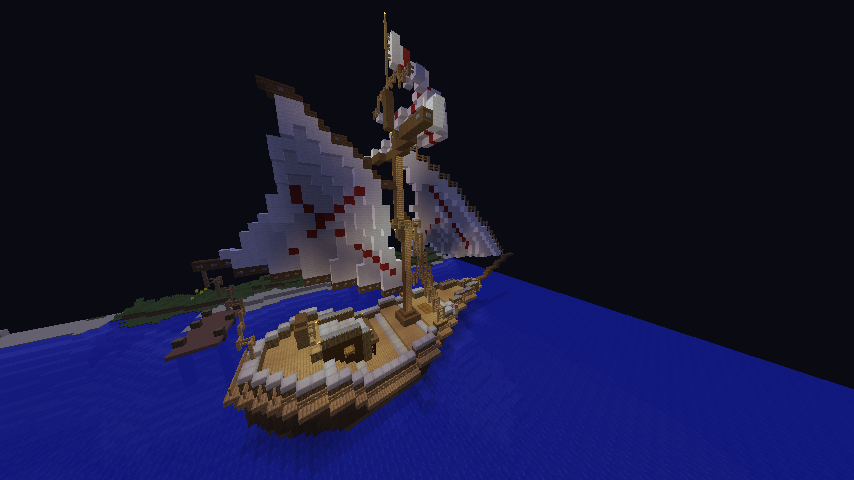 Ship + Schematic Minecraft Map