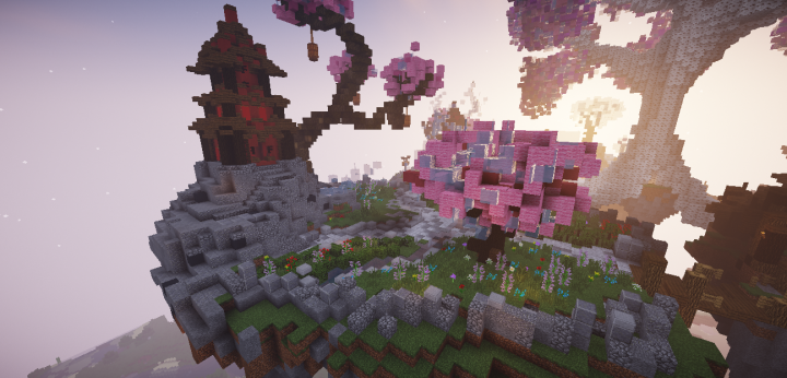 Avatar: Bending HUB / Spawn for a server Minecraft Map