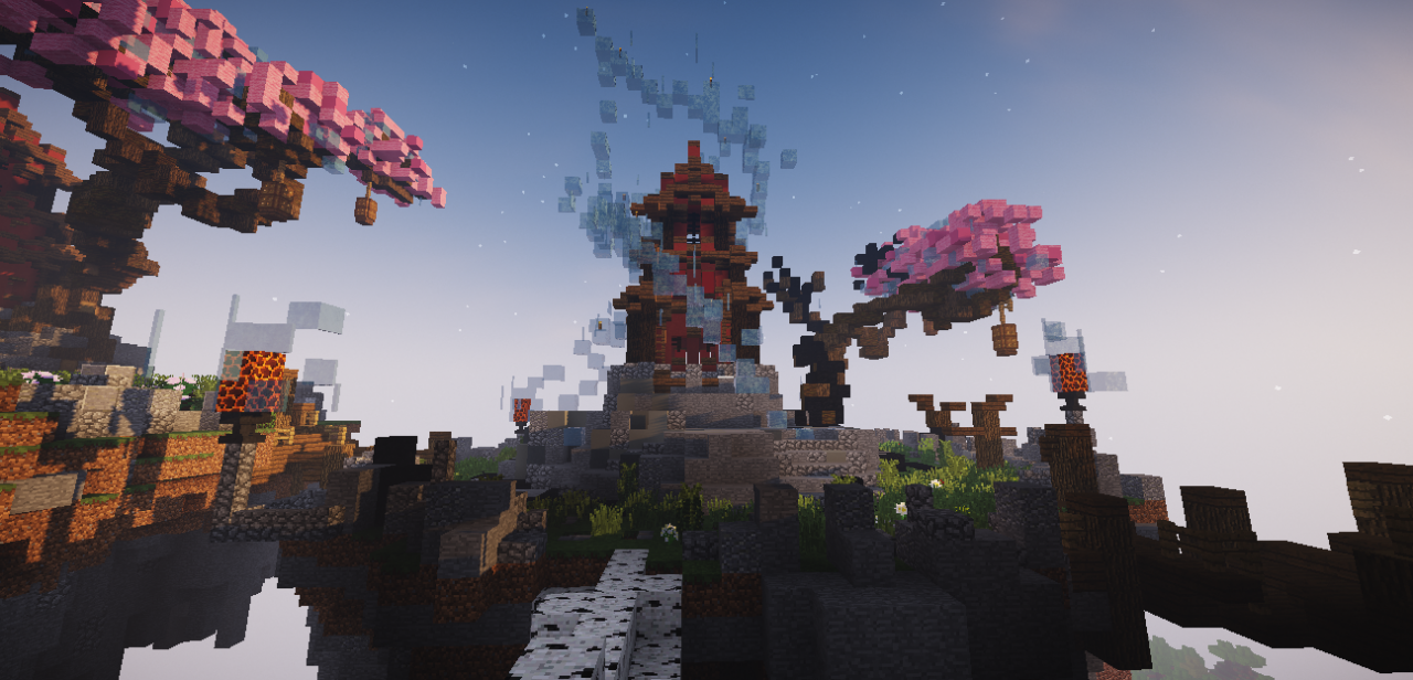 Avatar: Bending HUB / Spawn for a server Minecraft Map