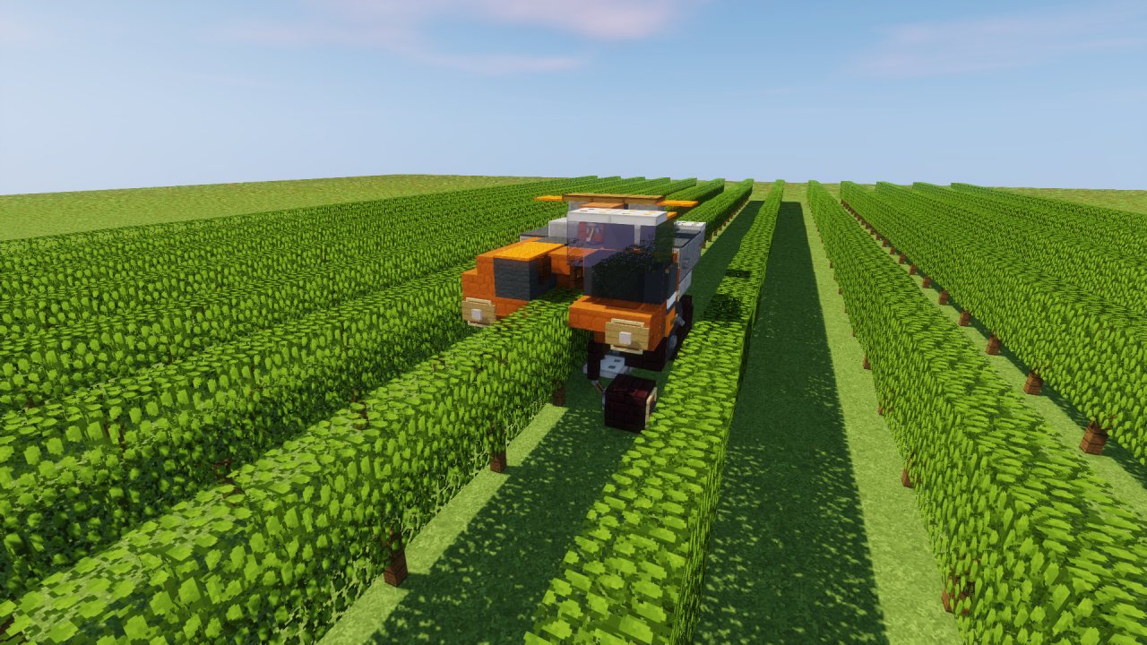 Pellenc Grape Harvester Minecraft Map