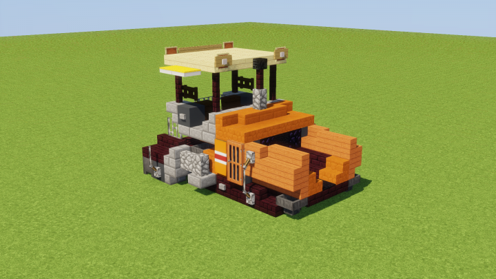 Road Paving Machine Minecraft Map