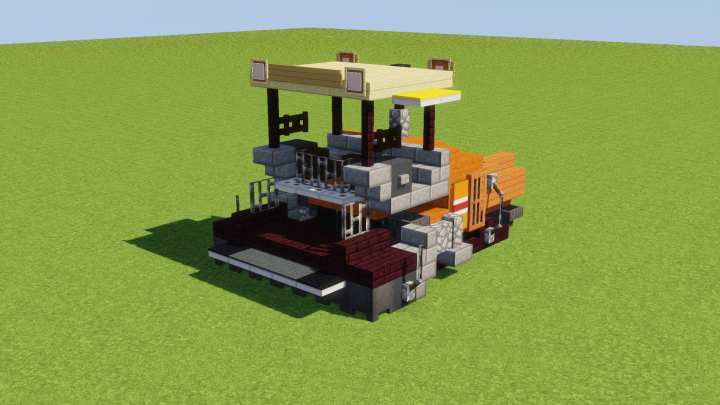 Road Paving Machine Minecraft Map