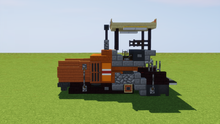 Road Paving Machine Minecraft Map