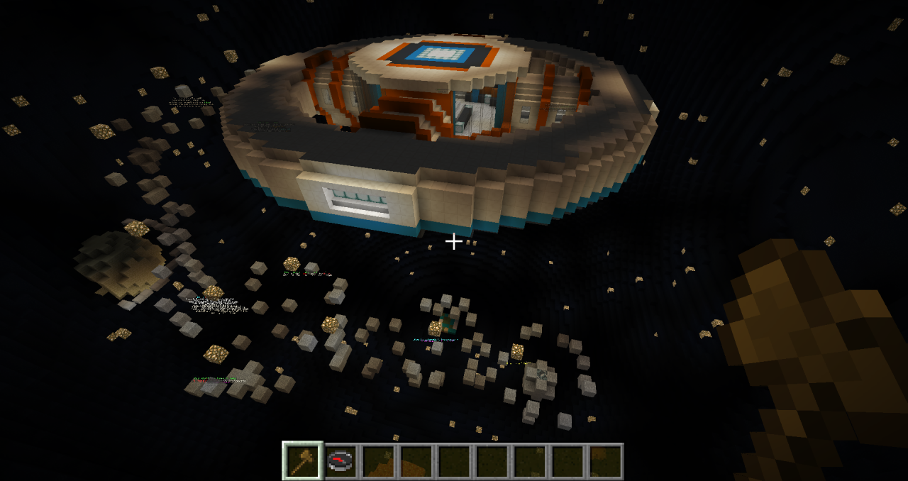 Space spawn Minecraft Map