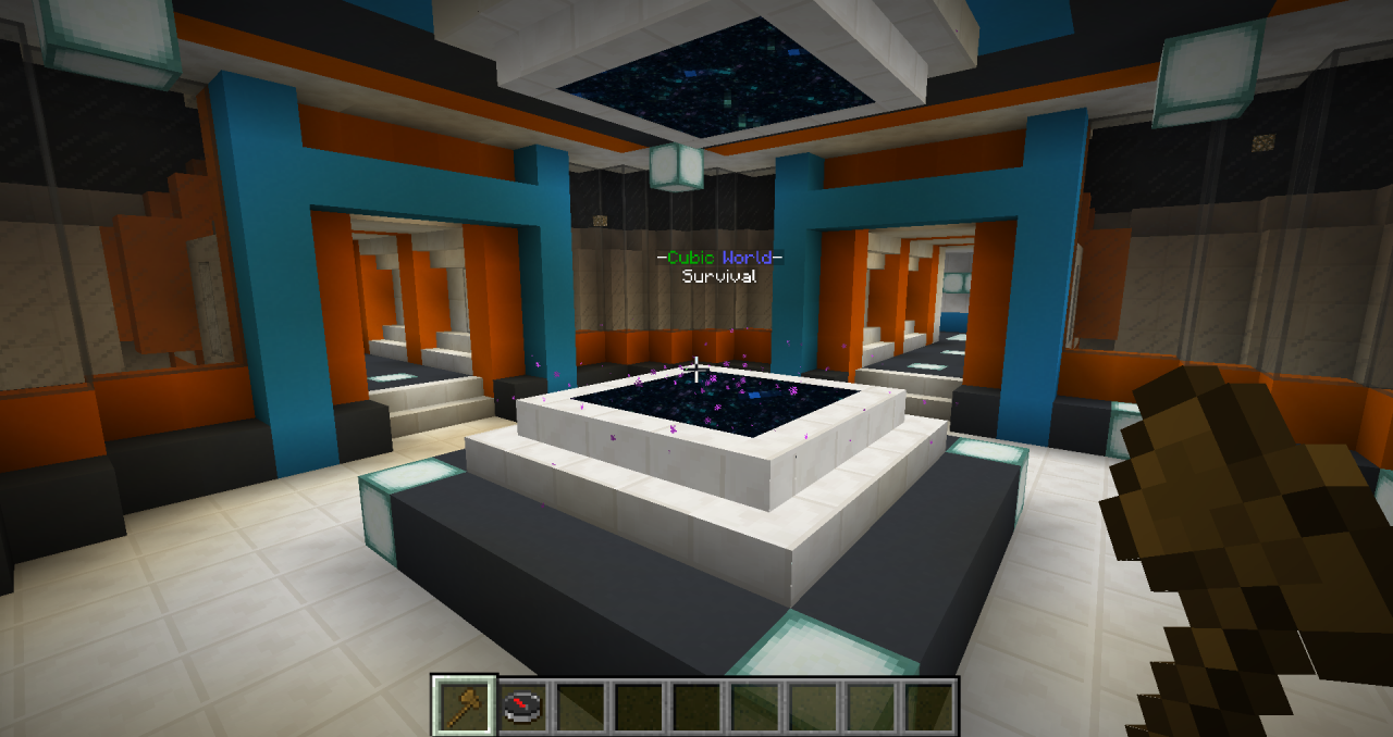 Space spawn Minecraft Map