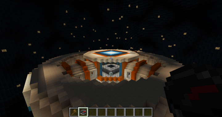 Space spawn Minecraft Map