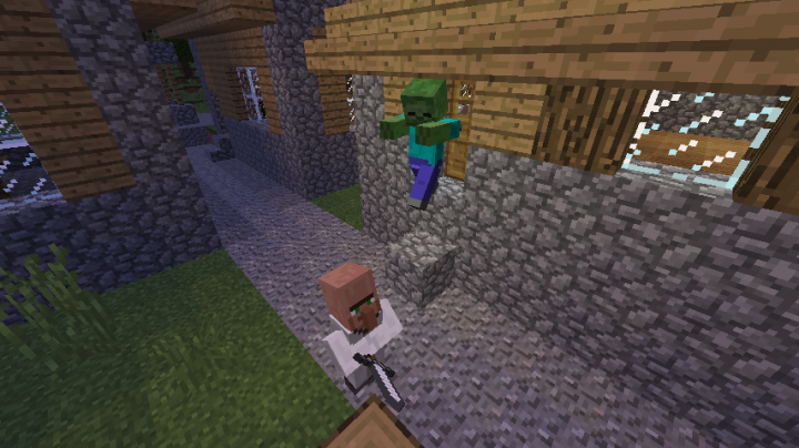 The Soldier Villagers Minecraft Map