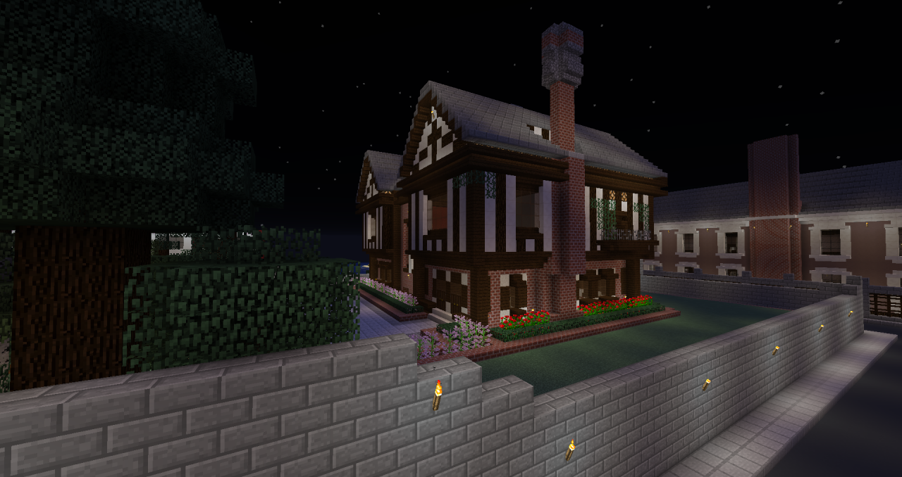 Tudor Style Home Minecraft Map