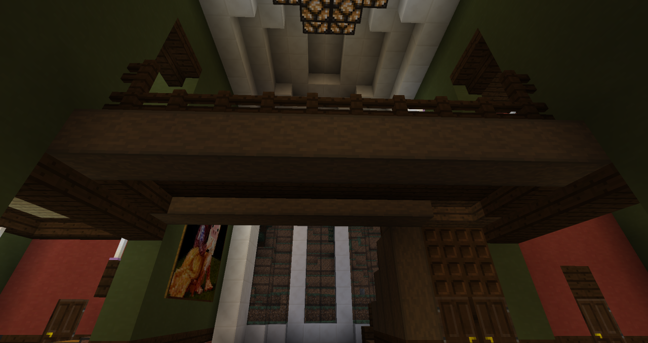 (Updated) Large Brick House Minecraft Map