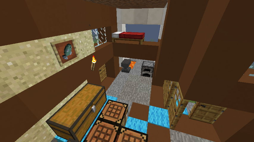 Lego Minecraft Waterfall Base Minecraft Map