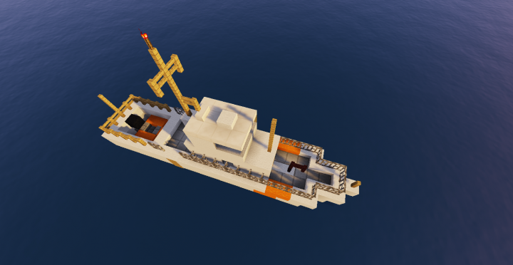 Coast guard ship 3 Minecraft Map