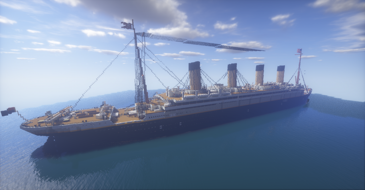 RMS OLYMPIC 1911 with Download Minecraft Map