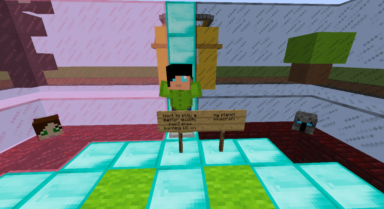 Burning Maps x8!!! Minecraft Map