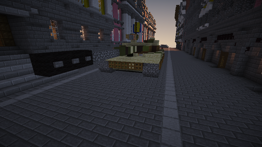 1934 M1 - Royal Army Main Battle Tank Minecraft Map