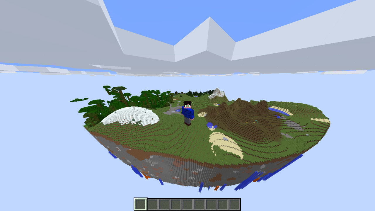 circular landscape 1.12.2 Minecraft Map