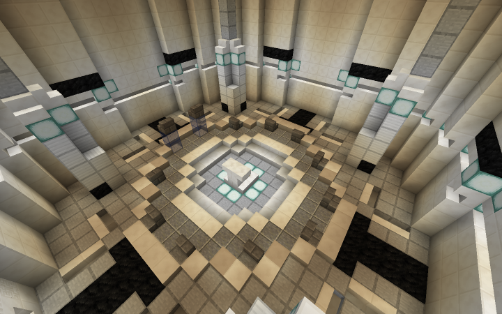 Voltron Castle of Lions-spaceship mode 1.13 Minecraft Map