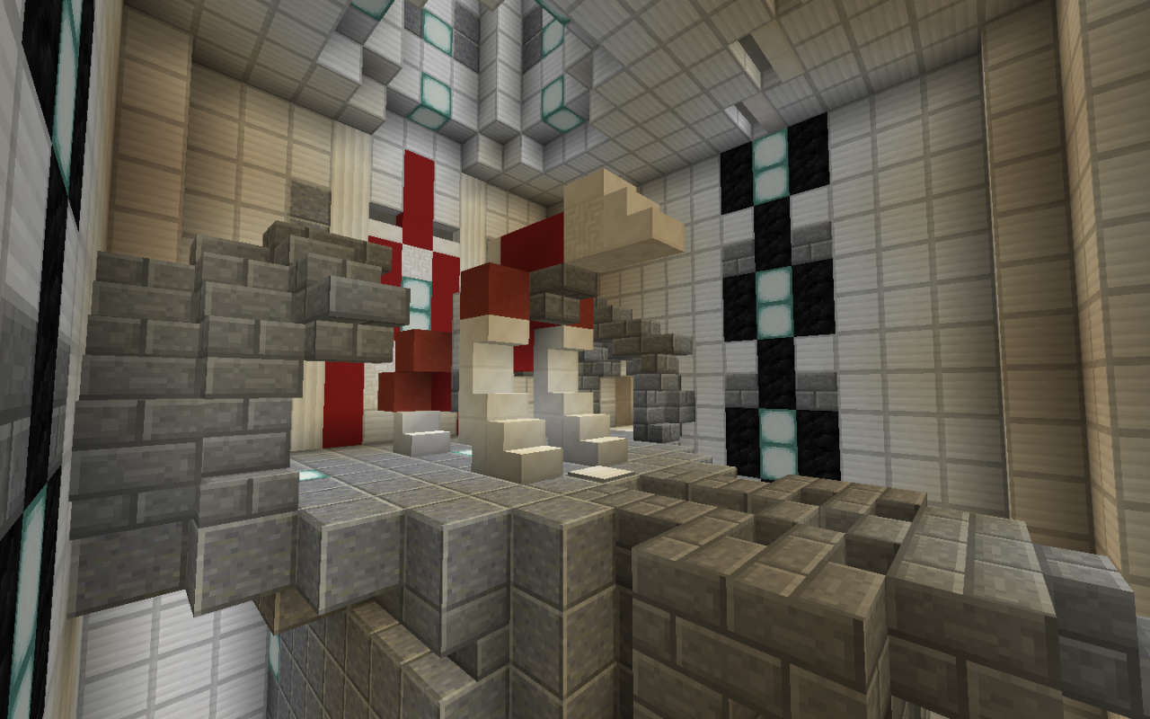 Voltron Castle of Lions-spaceship mode 1.13 Minecraft Map