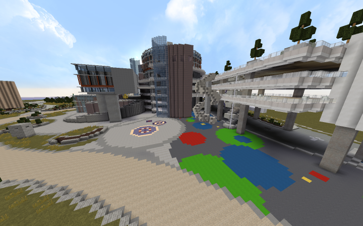 JUMP - A minecraft modern complex Minecraft Map