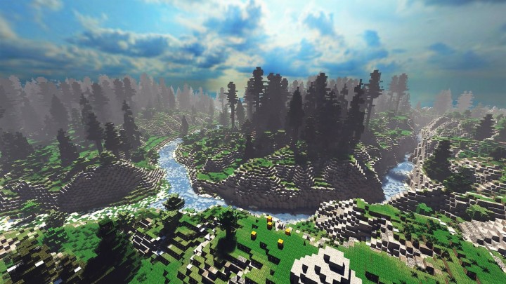 Huge RPG Map [10000x8000] - Downloadable Minecraft Map