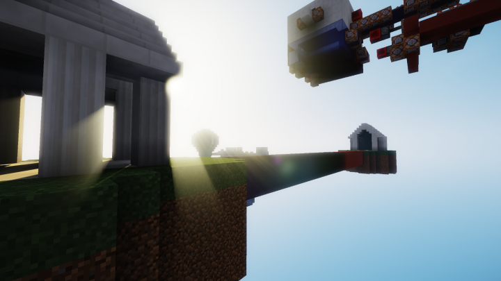 Sky challenge Minecraft Map