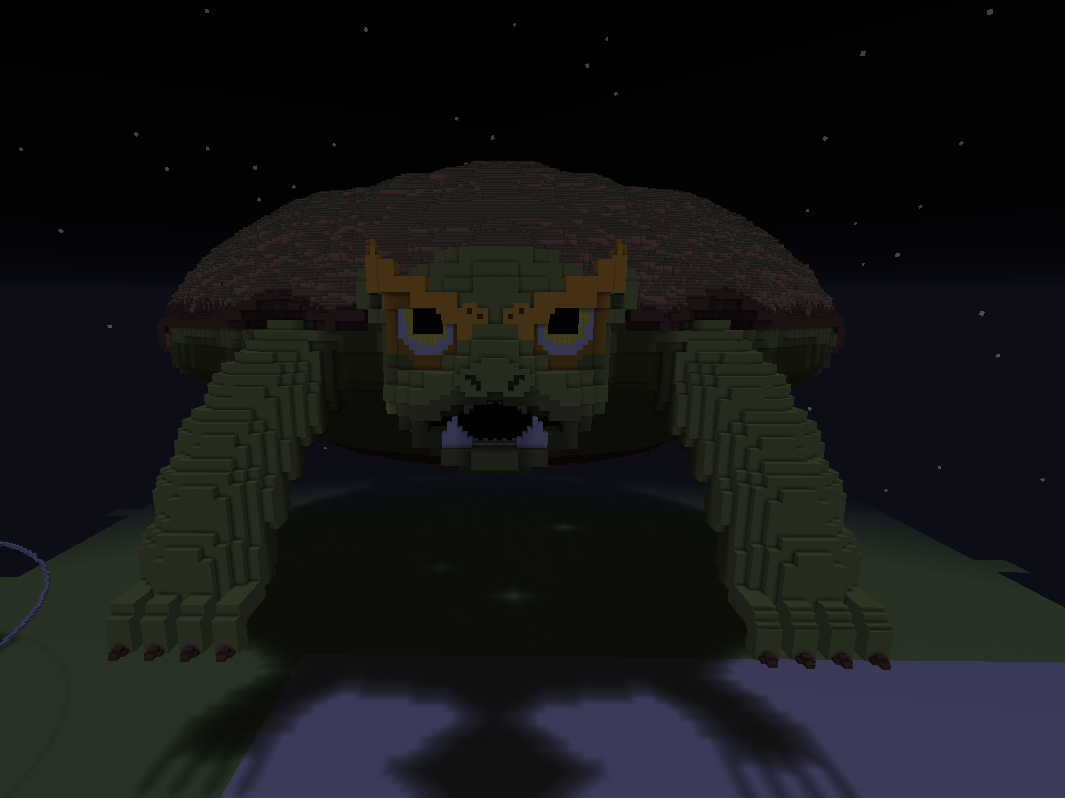Lion Turtle from Avatar Minecraft Map