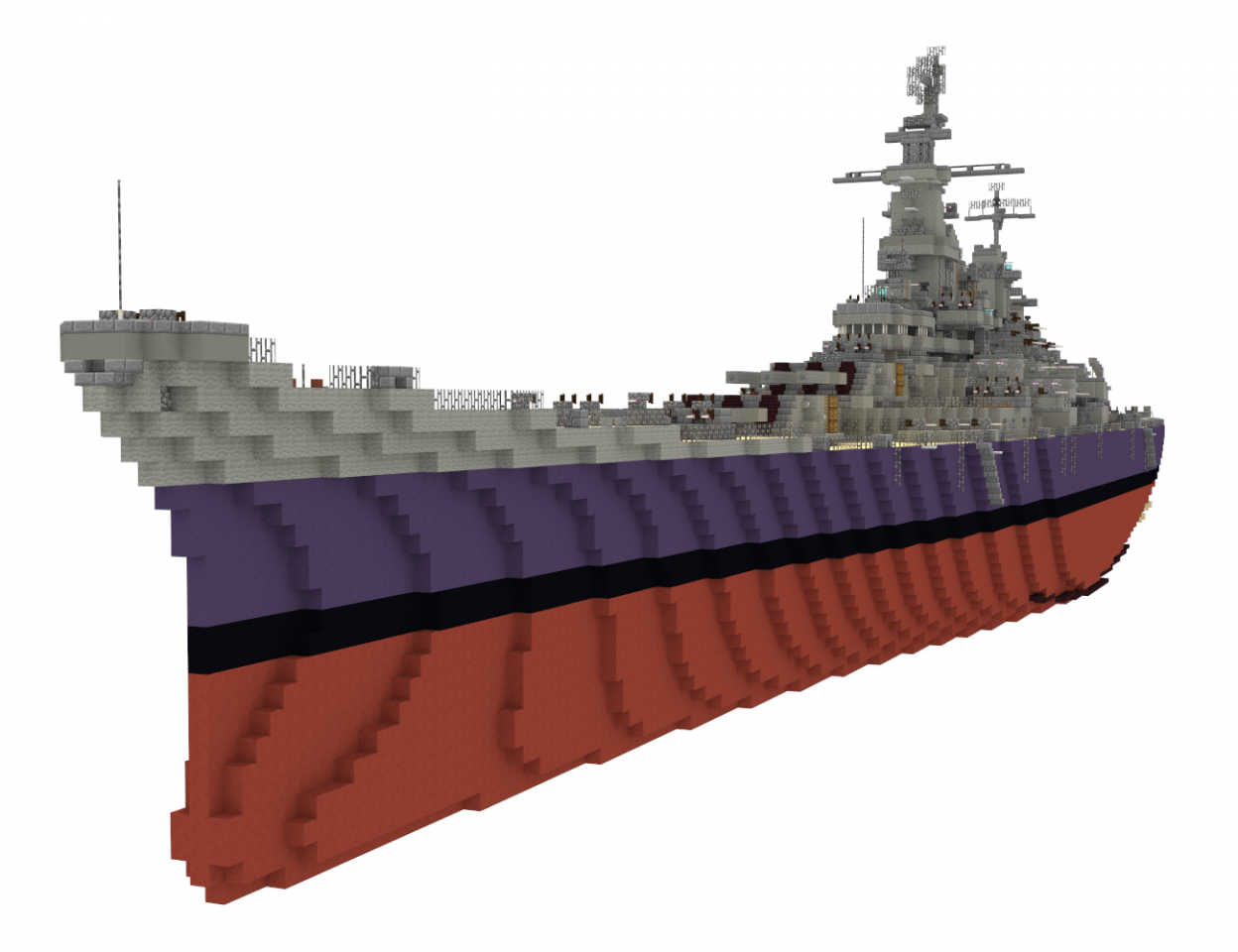 USS Missouri (update) Minecraft Map