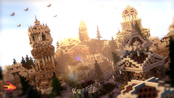 Town hub - free to download Minecraft Map