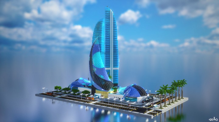 Rogue Wave Building Concept - By Iskillia [ Solo Skyscraper Build ...