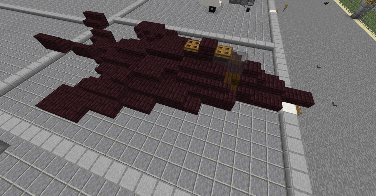 F-117 NightHawk - Martin Lockheed (1:1 scale) Minecraft Map