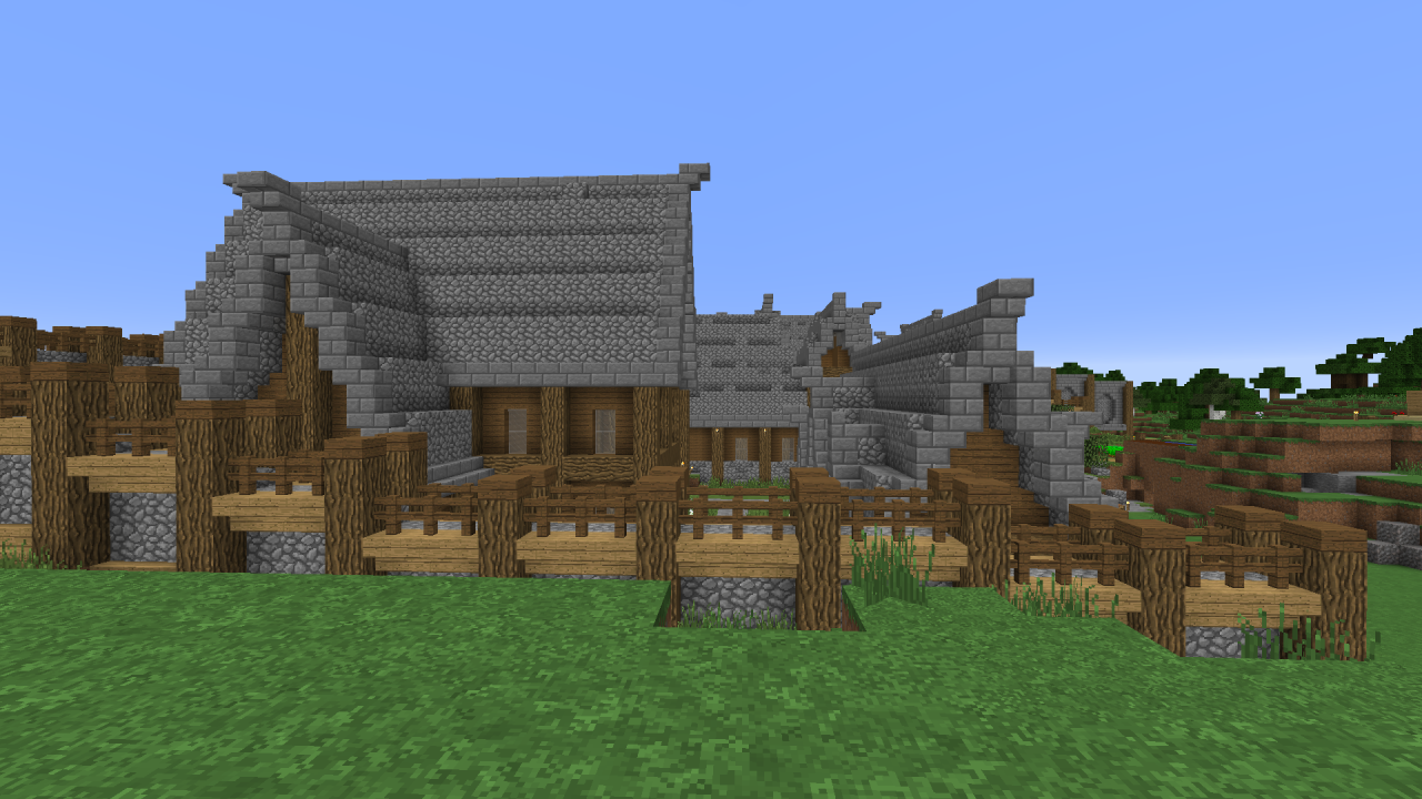 Hobbit Hole Base Minecraft Map