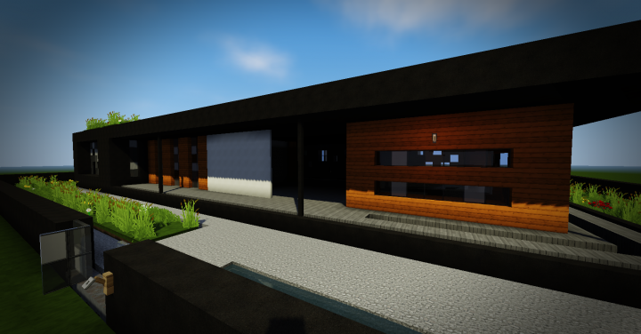 Minimalist Black House (MBH) - Larkitekt Minecraft Map