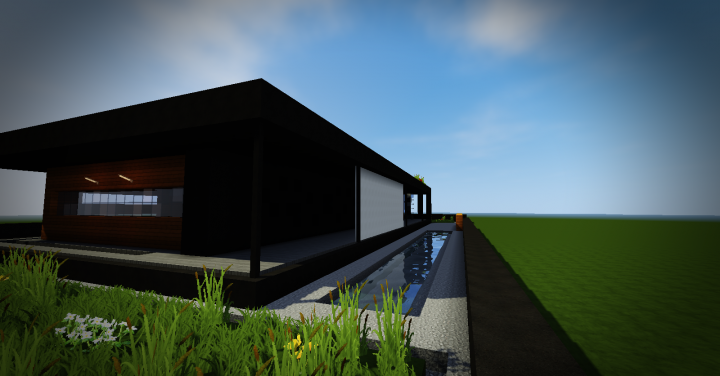 Minimalist Black House (MBH) - Larkitekt Minecraft Map