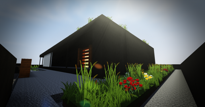 Minimalist Black House (MBH) - Larkitekt Minecraft Map