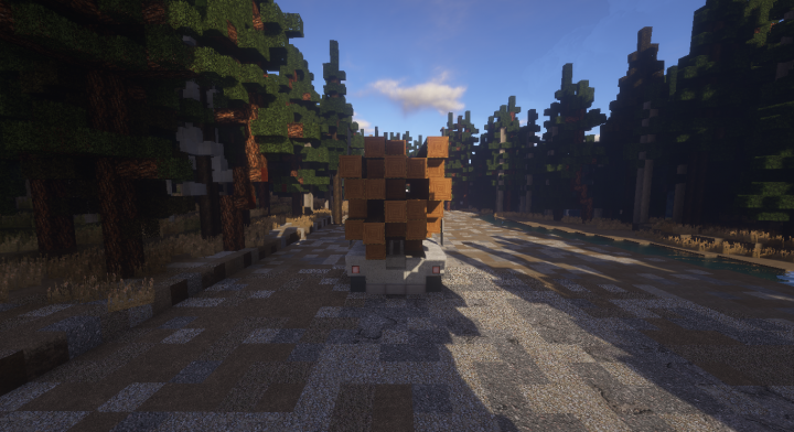Flatbed Logging Truck Minecraft Map