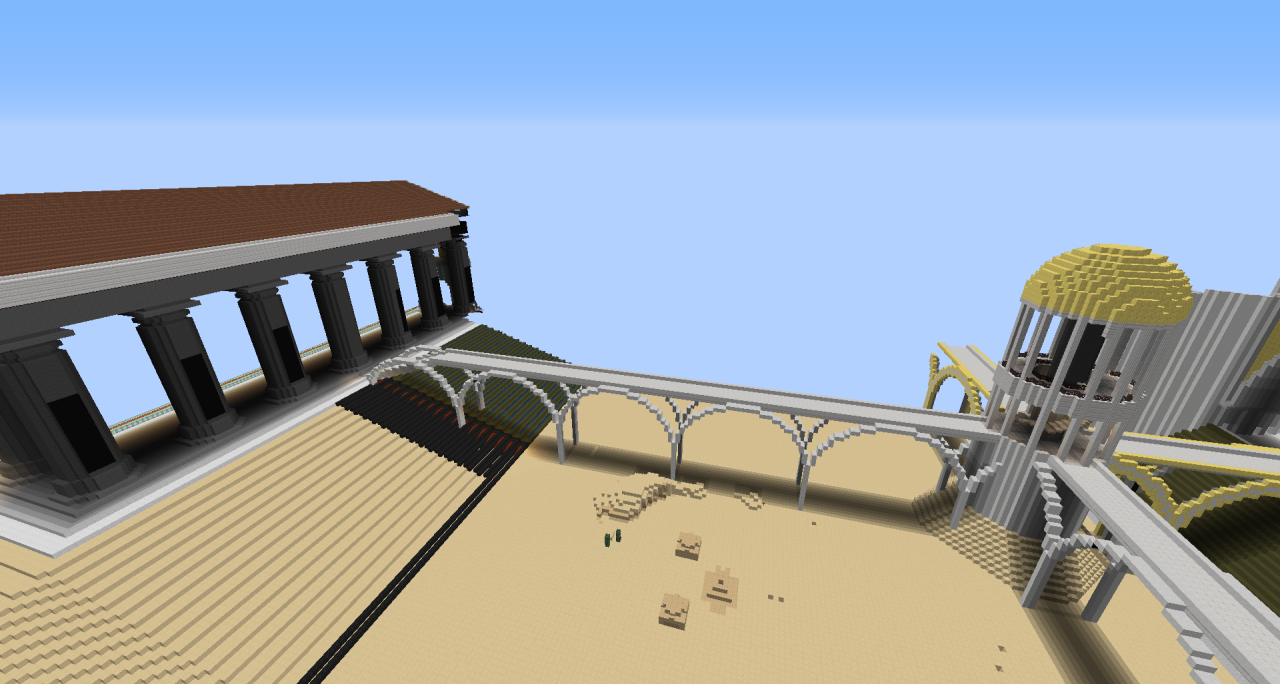 Roman/Greek Empire Minecraft Map