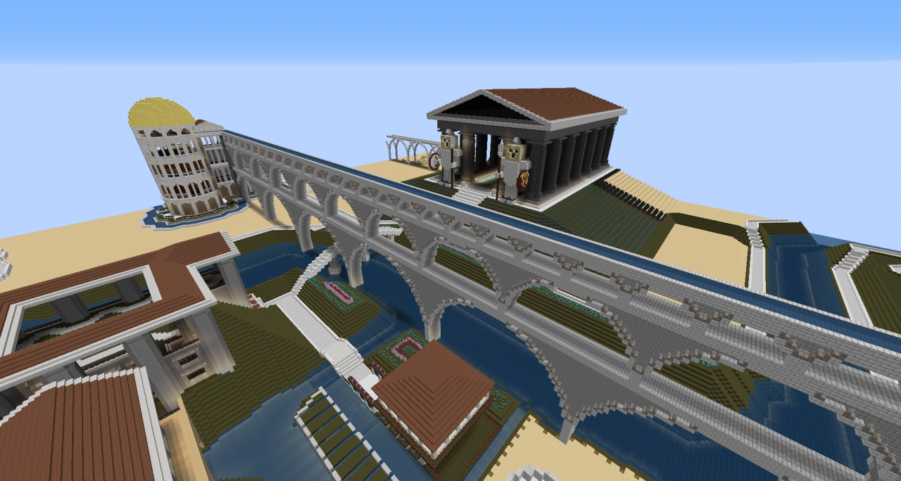 Roman/Greek Empire Minecraft Map