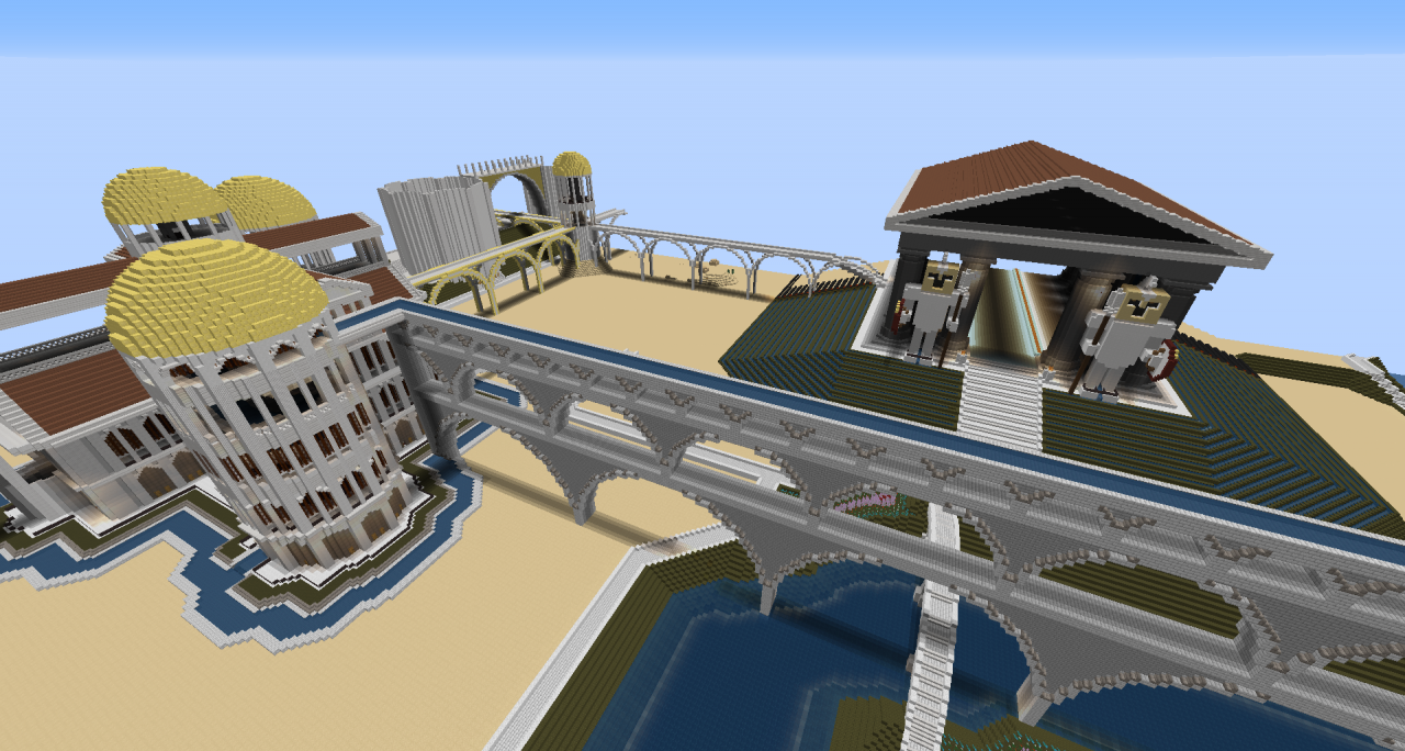 Roman/Greek Empire Minecraft Map