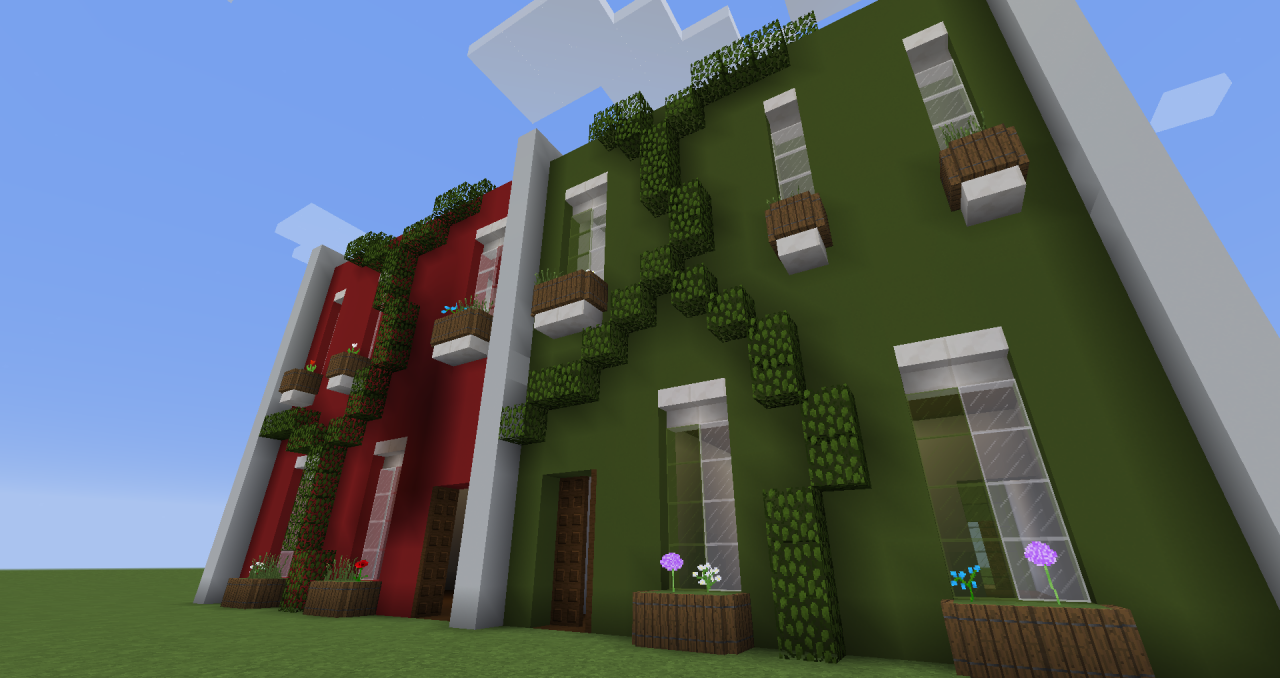 City Houses Minecraft Map