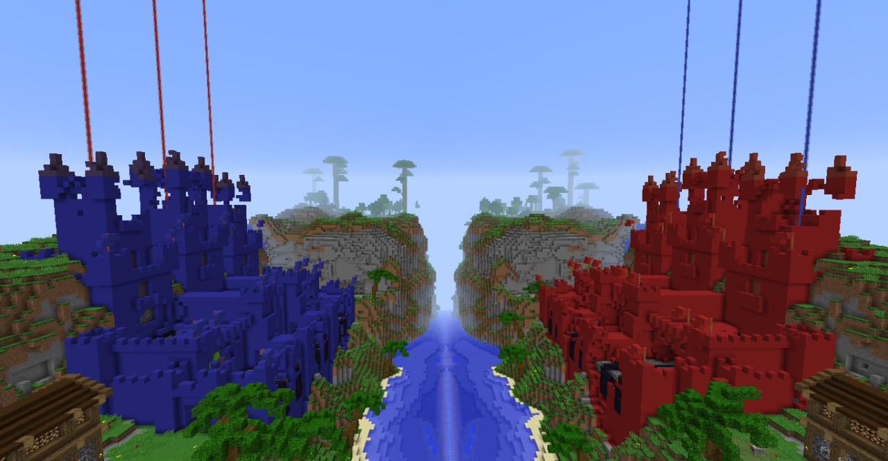 Fortress War! (MC 1.12) Minecraft Map