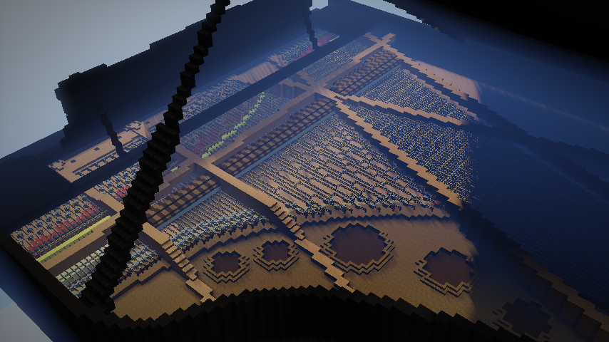 8x10 Chunks Grand Piano - schematic Minecraft Map