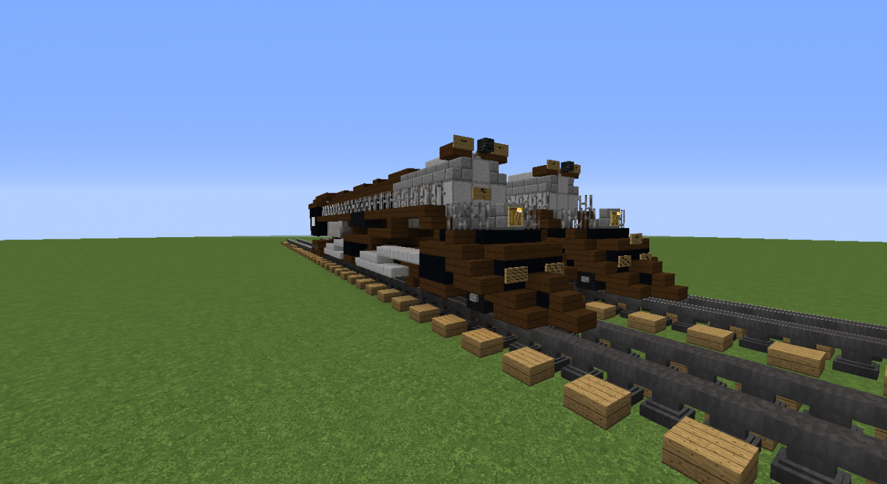 Union Pacific Steam Engine Pack Minecraft Map