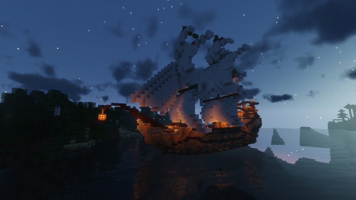 Medieval Warship Minecraft Map