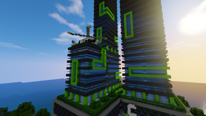 Island Headquarters Minecraft Map