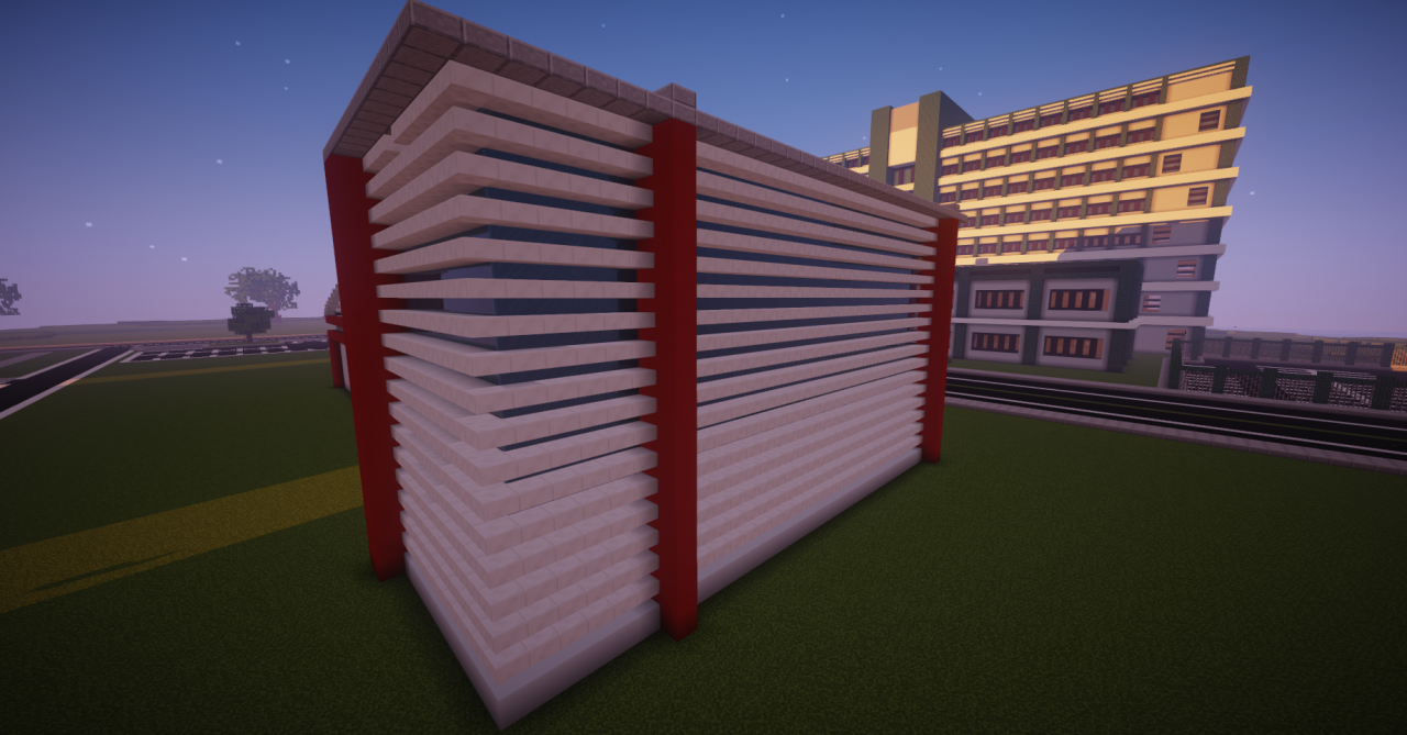 Modern Fire Station Minecraft Map