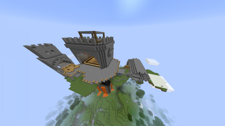Ruined Tower PVP Arena Minecraft Map