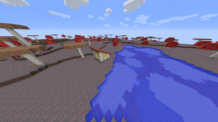 Mushroom Island House Minecraft Map