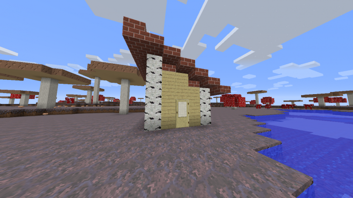 Mushroom Island House Minecraft Map