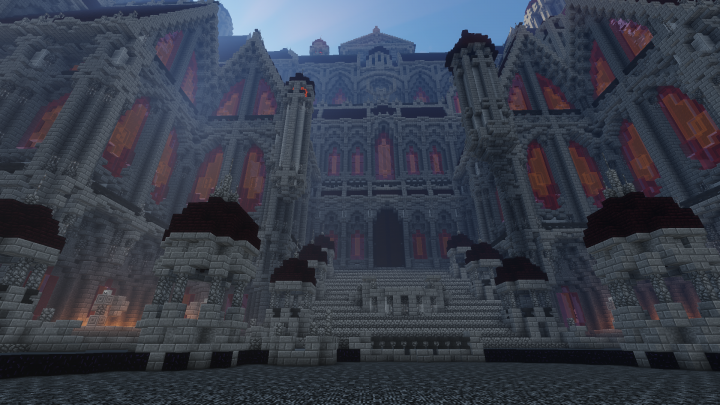 Nether PVP Arena Minecraft Map