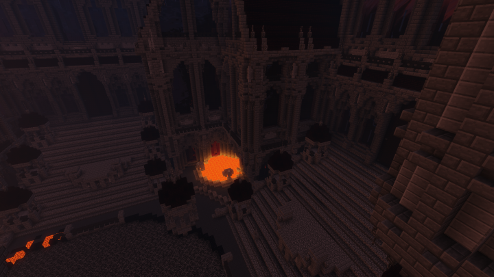 Nether PVP Arena Minecraft Map